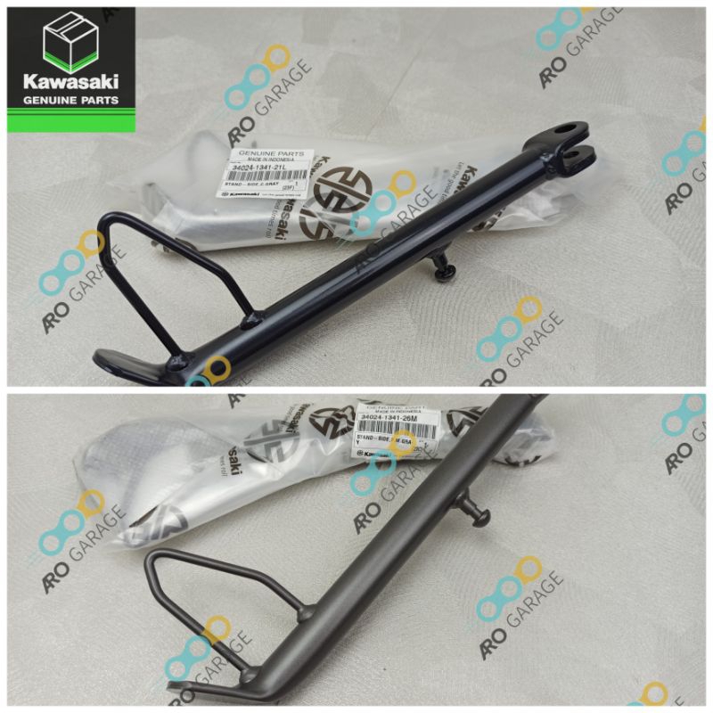 ขาตั้งข้างมาตรฐาน Ninja RR 150 Old New Original 34024-1341-21L 34024 ...