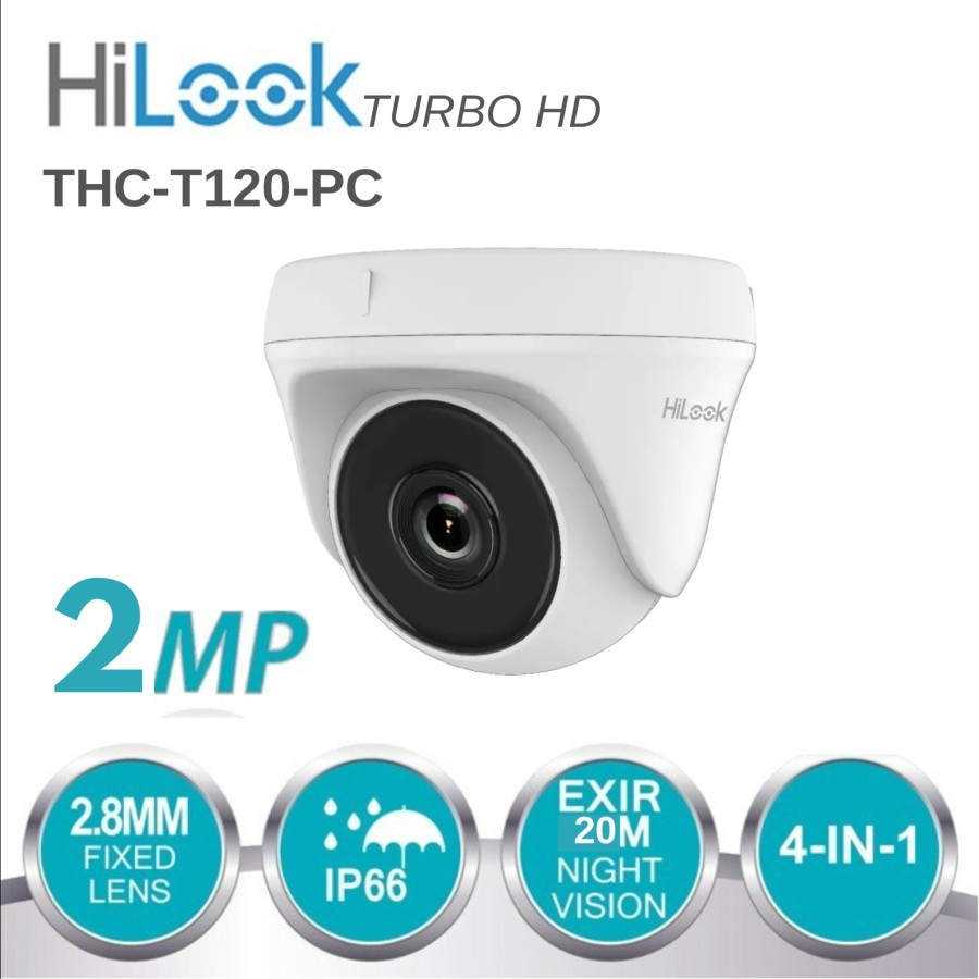 กล้อง Hilook THC-T120-PC 2MP 1080P กล้องวงจรปิดในร่ม By Hikvision ...