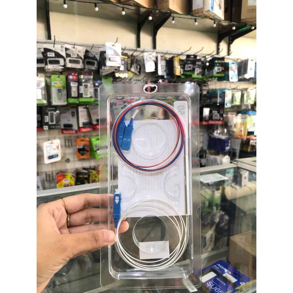 ไฟเบอร์ออปติก Passive splitter MINI PLC Splitter Micro 1:2 1:4 1:8 1:16 ...