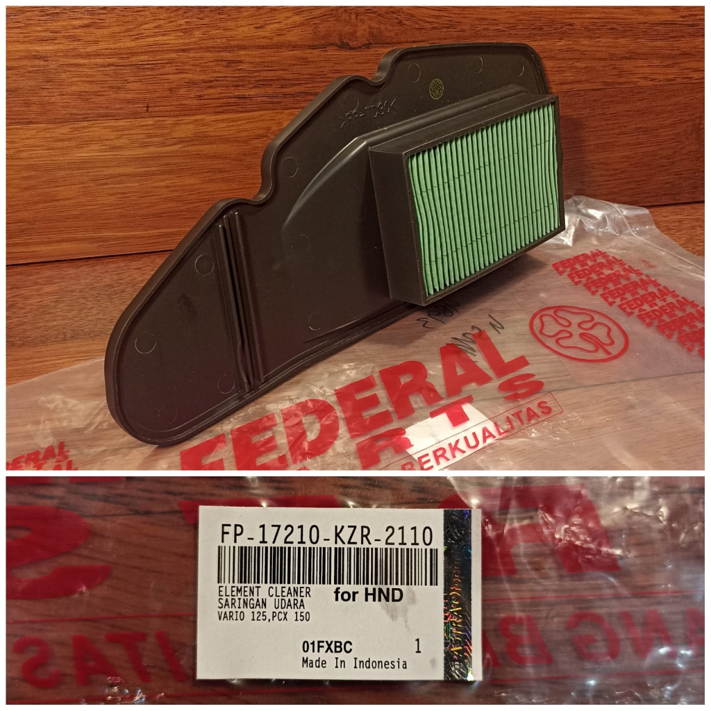 ไส้กรองอากาศ VARIO125 150 FEDERAL PARTS FP17210KZR2110 ASTRA OTOPARTS ...
