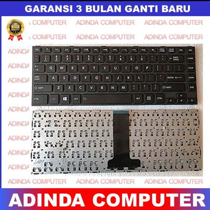 คีย์บอร์ดโตชิบา C40 C40B C40-B C45 C45B C45-B C40D C40-D C40D-B ...