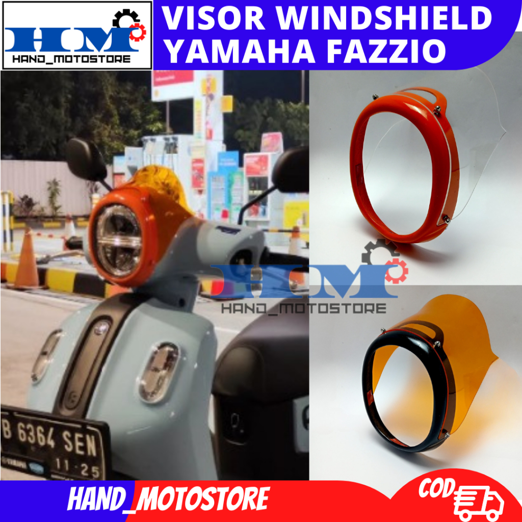Fazzio WINDSHIELD/FAZZIO WINDSHIELD COVER/YAMAHA FAZIO 125 SPEEDOMETER ...