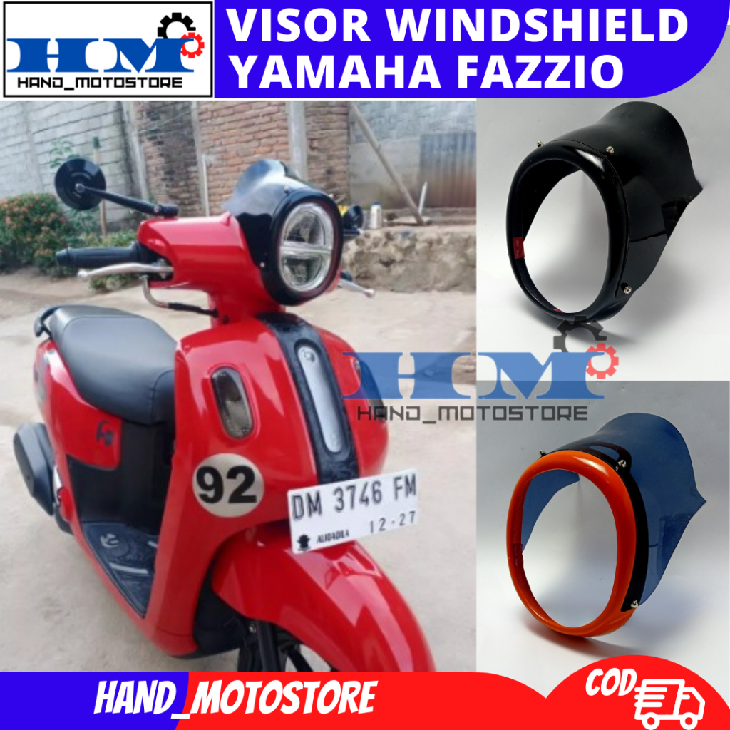 Fazzio WINDSHIELD/FAZZIO WINDSHIELD COVER/YAMAHA FAZIO 125 SPEEDOMETER ...