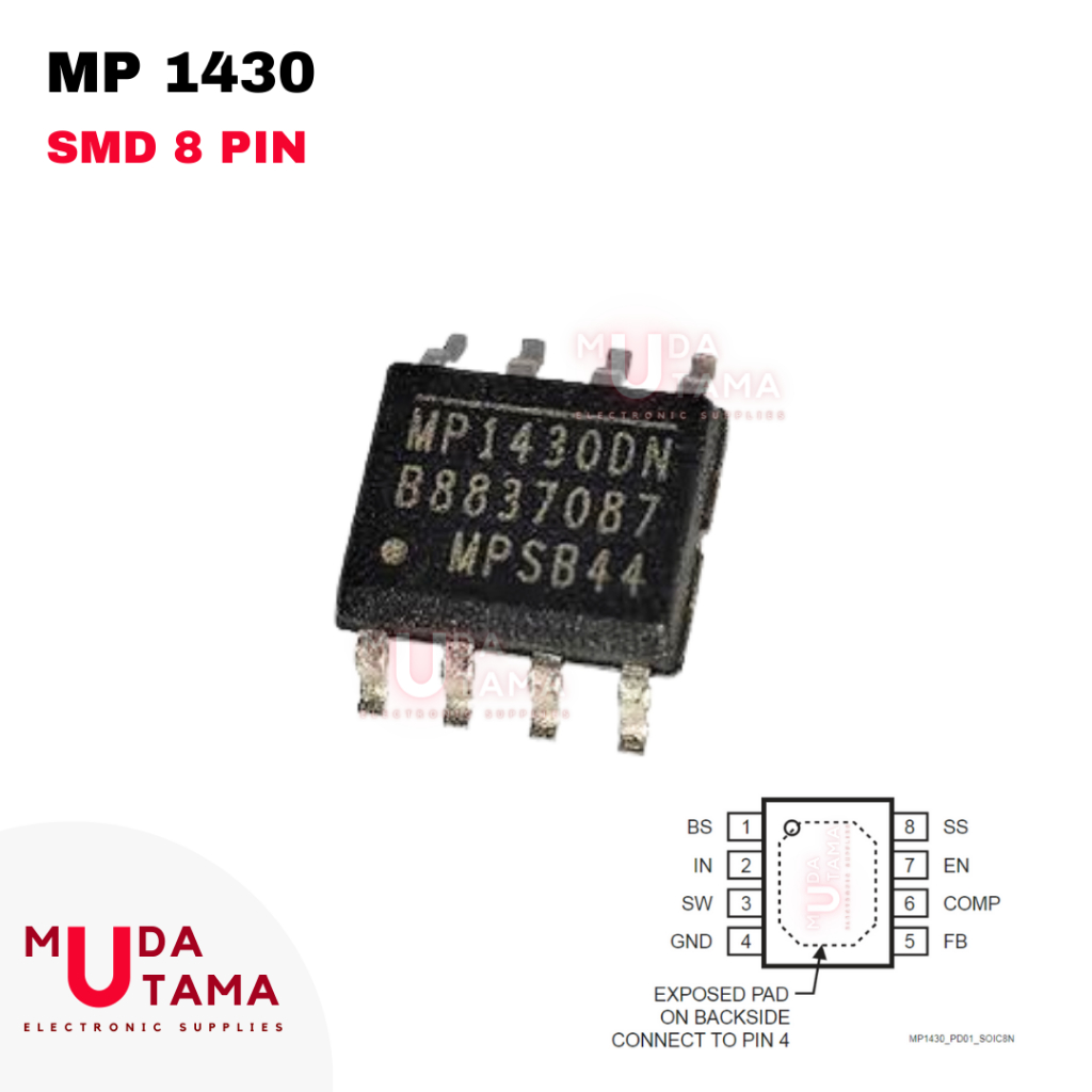 วงจรรวม Mp1430 SMD MP 1430 คุณภาพดี | Shopee Thailand