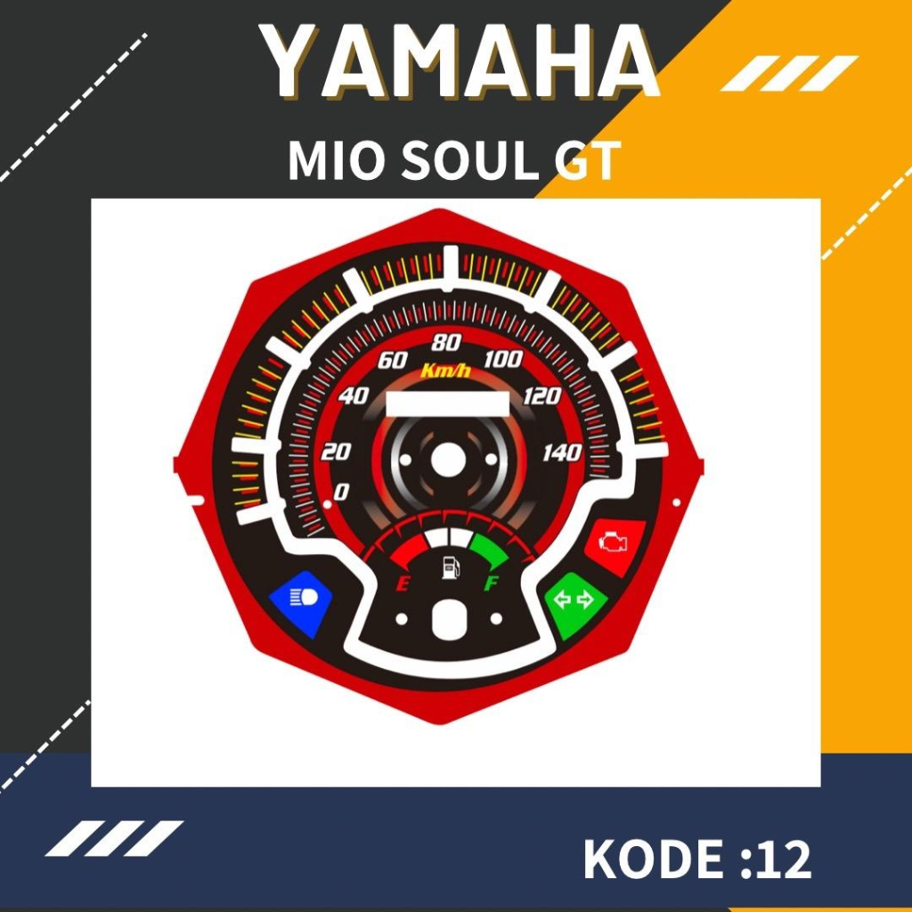 Yamaha mio soul gt 115 speedometer แผงบอร์ดแบบกําหนดเอง | Shopee Thailand