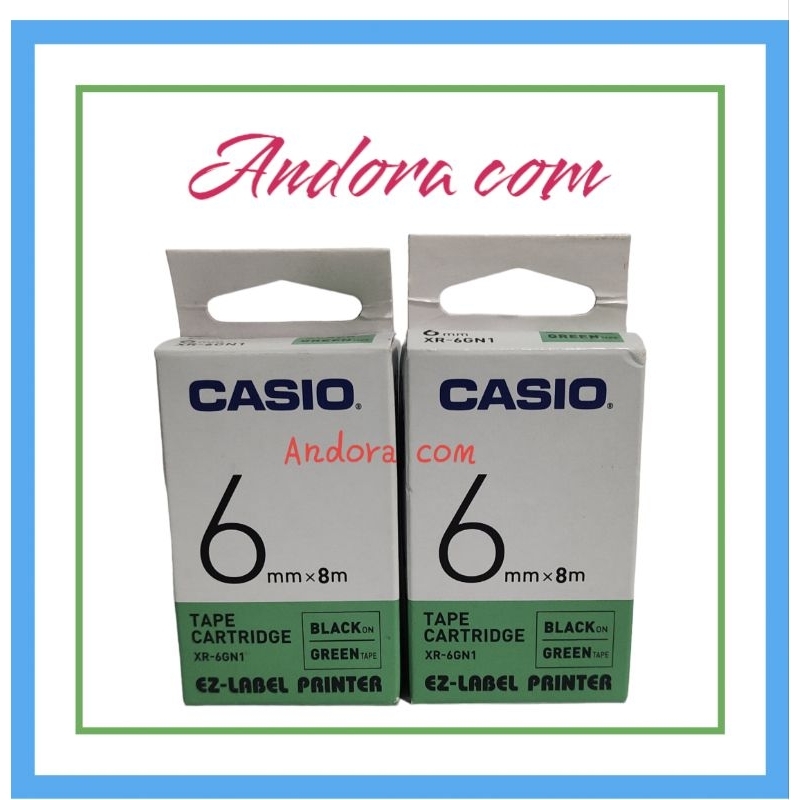 Casio EZ Ribbon เครื่องพิมพ์ฉลาก Casio 6MM | Shopee Thailand