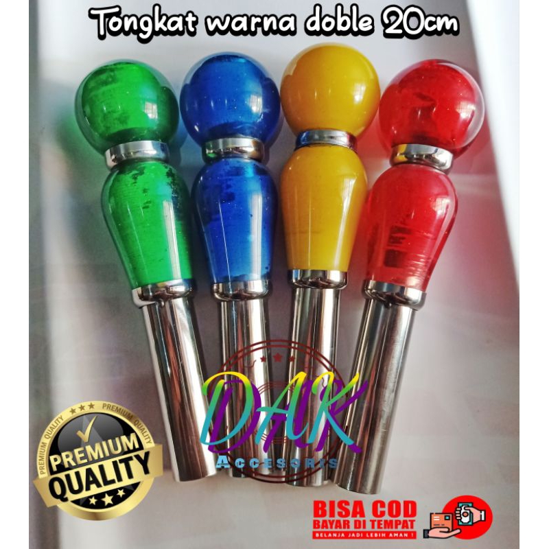 สี 20 ซม. DOBLLE ACRYLIC MIC Stick / Shift Knob / Gear Stick / Gear ...