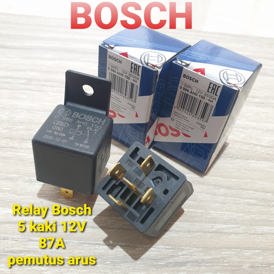 Reley RILEY RELAY BOSCH 5ft 12V 87A Current Divider Connector Breaker ...