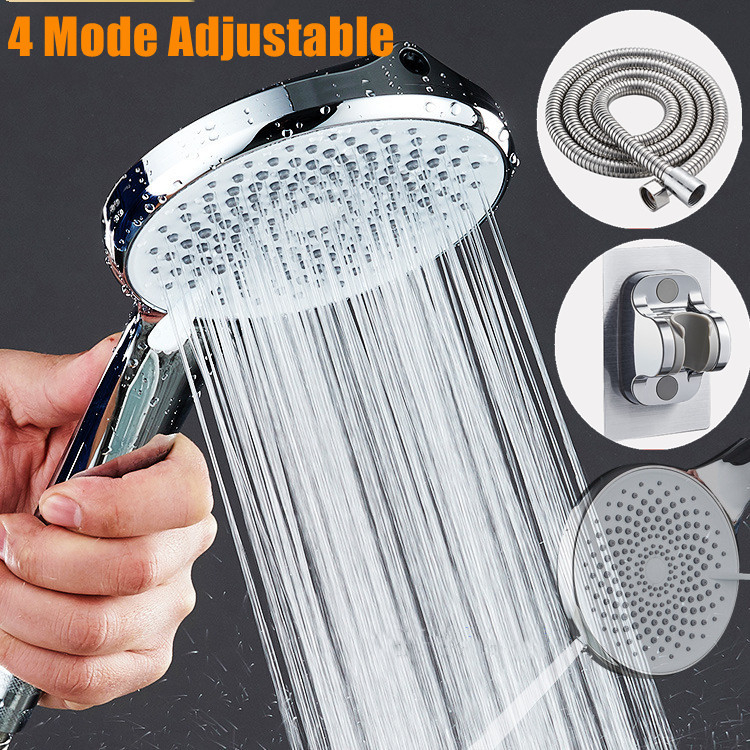3in1 Bath Shower Hand Held Shower Set 12 ซม.240 หลุม Supercharged ...