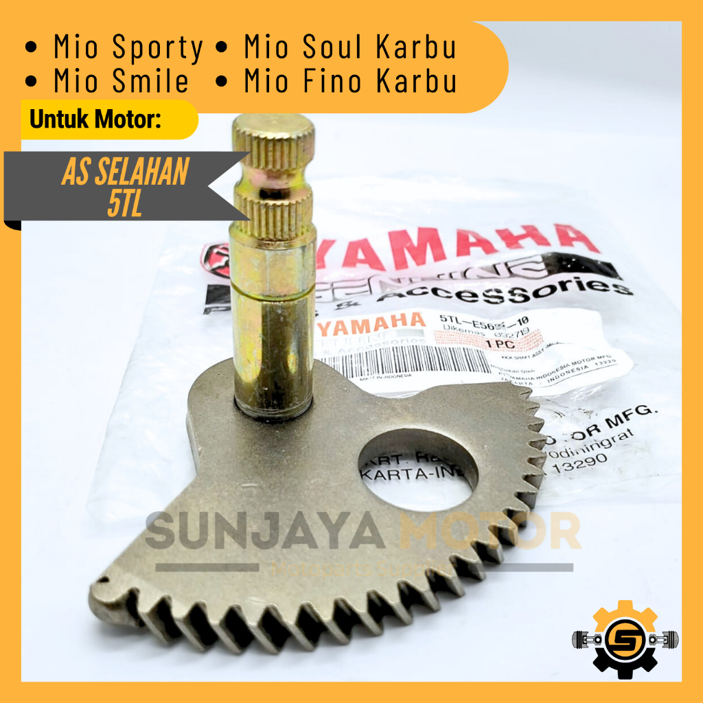 เพลาข้อเหวี่ยงสตาร์ทเตอร์ สําหรับ Yamaha Mio Sporty Mio Smile Mio Soul ...