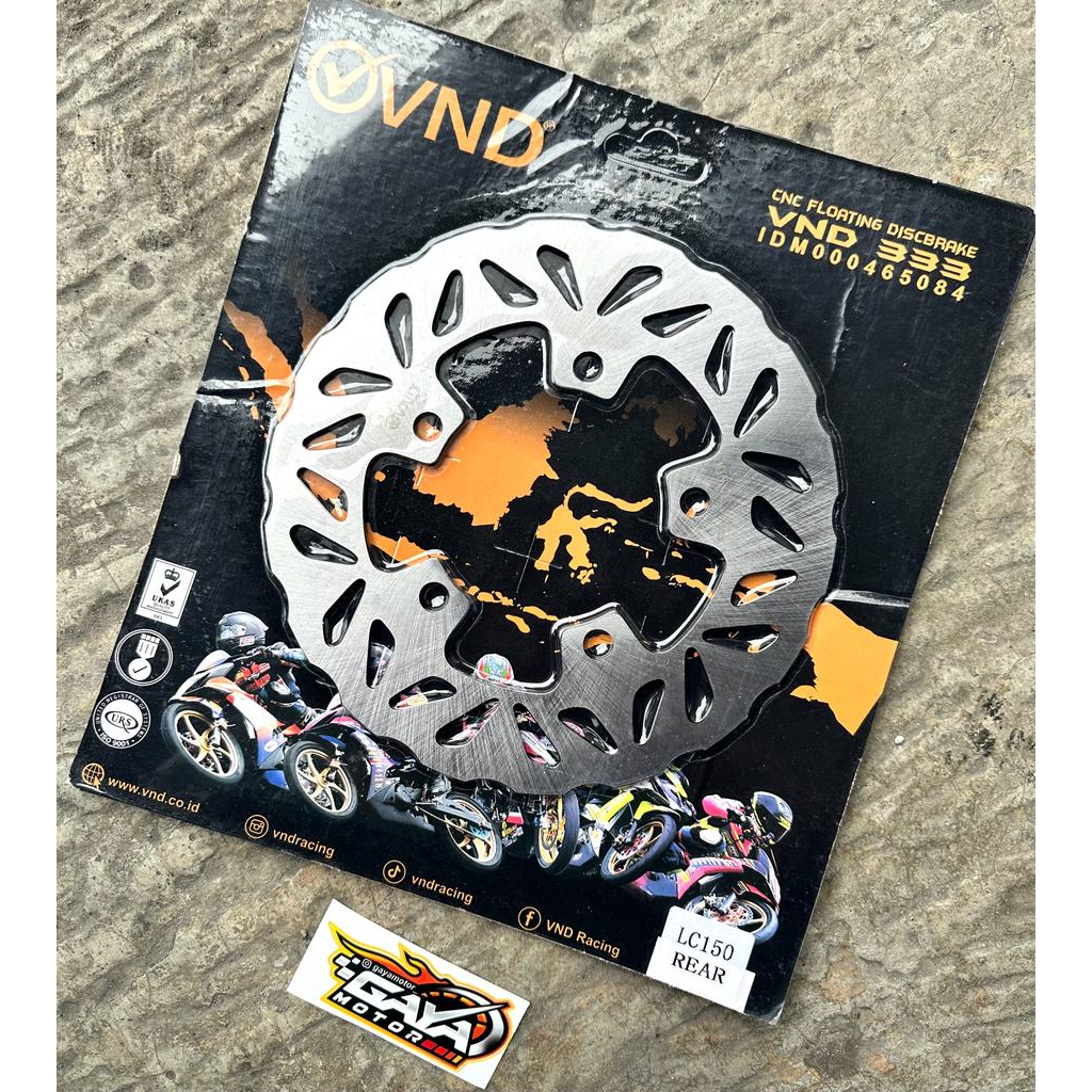 แผ่นดิสก์ด้านหลัง vnd 333 ninja rr old disk Disc vnd ninja rr new NMAX ...