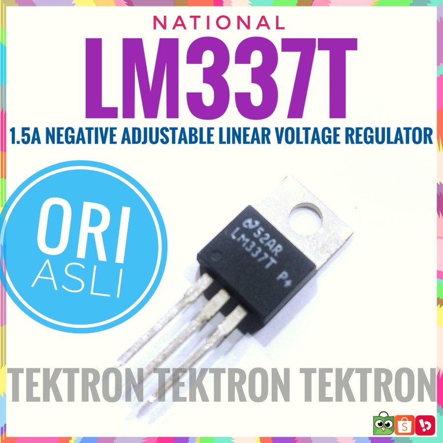 Lm337t 1.5A ตัวควบคุมเชิงเส้นแบบปรับได้ลบ LM337 Original Ori | Shopee ...