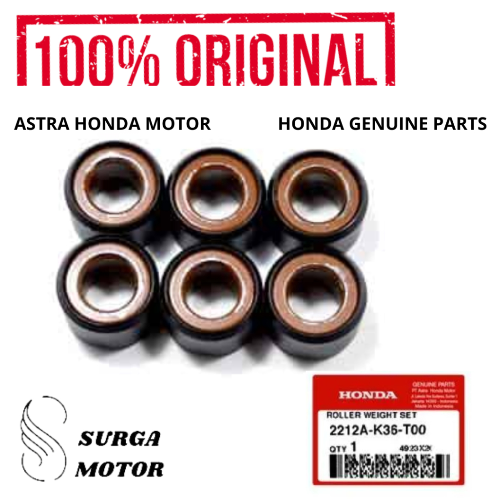 ของแท้ ลูกกลิ้งน้ําหนัก 16 กรัม Vario 150 K59 eSP K59J Air Blade K1F ...