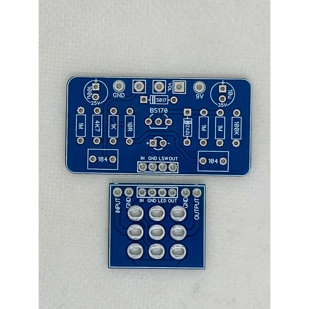 T-Audio PCBFX-261 ตาม JHS Prestige Booster บัฟเฟอร์กีตาร์ PCB DIY 1590B ...