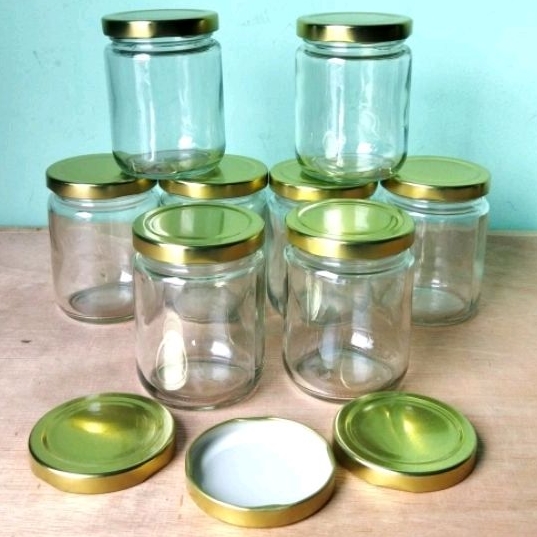 235ml ROUND GLASS JAR JAR | Shopee Thailand