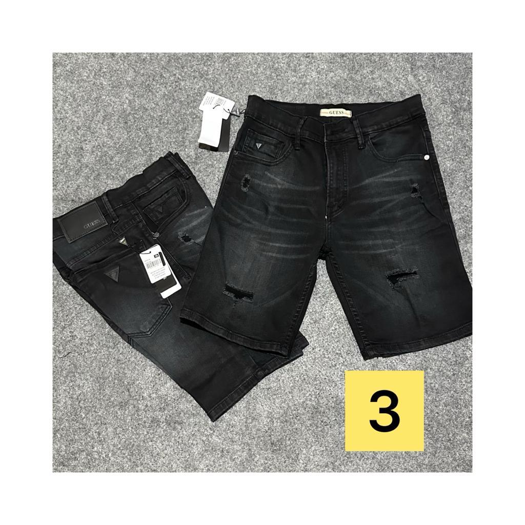 กางเกงยีนขาสั้น พรีเมี่ยม CK0010 | Shopee Thailand