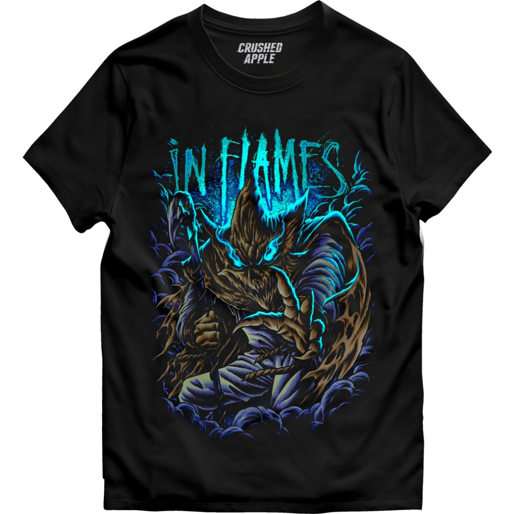 เสื้อยืด พิมพ์ลายวง Band Merch Kaos Band พรีเมี่ยม | Shopee Thailand