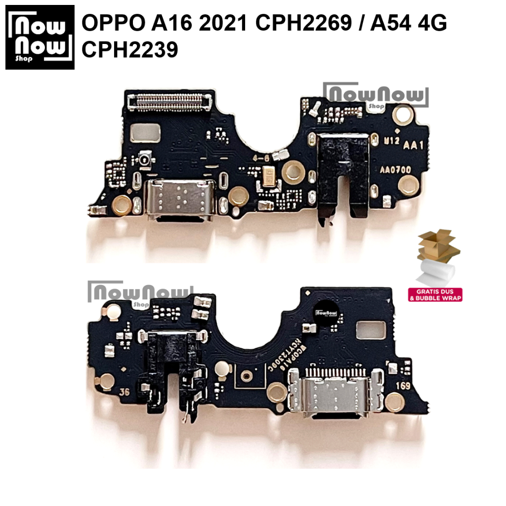 ปลั๊กชาร์จ PCB สําหรับ Oppo A16 2021 CPH2269/Oppo A54 4G CPH2239 ...