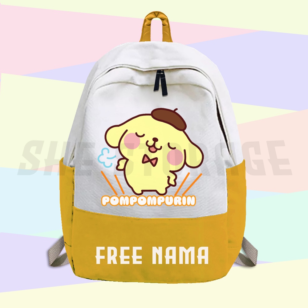 (ฟรีชื่อพิมพ์) Children& 39;S BACKPACK BAG PRIMARY SCHOOL KINDERGARTEN ...