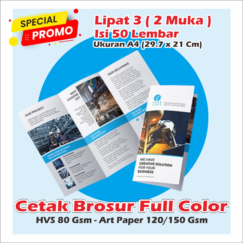 3 FOLD BROSUR PRINTING A4 ขนาด 2 FACE BULAK PRINTING ONTENTS 50 แผ่น 3 ...
