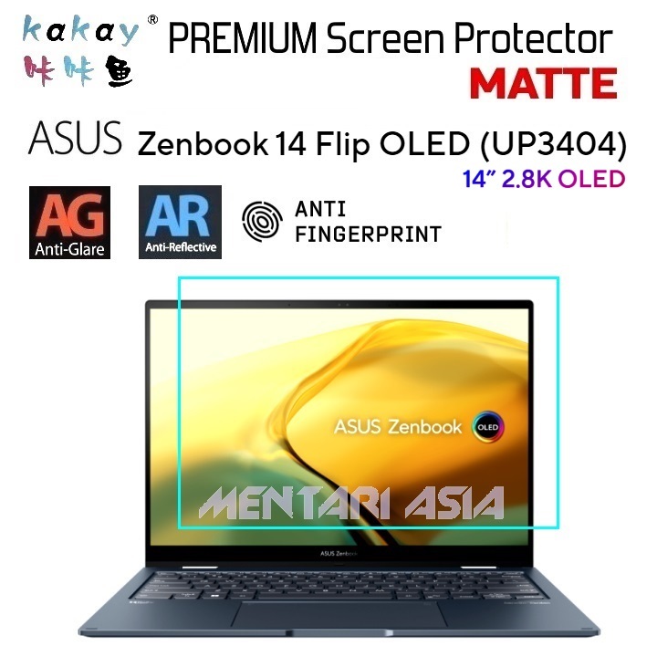 Asus ZenBook 14 Flip OLED ปกป้องหน้าจอ UP3404 - KAY MATTE | Shopee Thailand