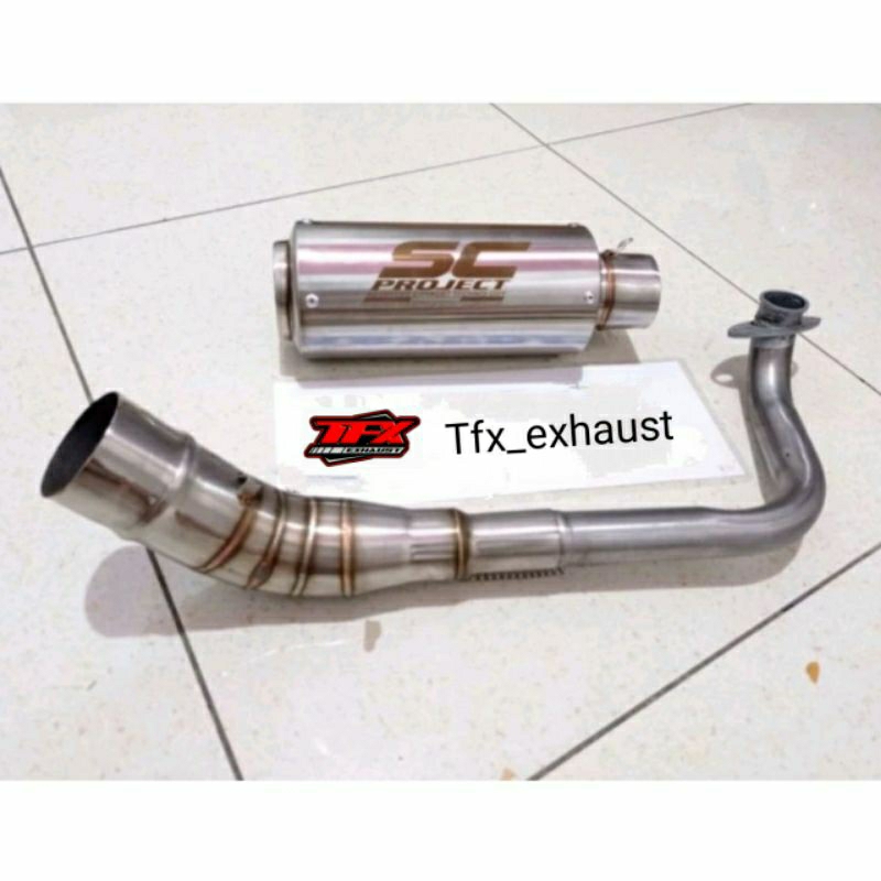 ท่อไอเสีย SC Project Nmax 155 Nmax Old Nmax New PCX 150 PCX 160 Aerox ...