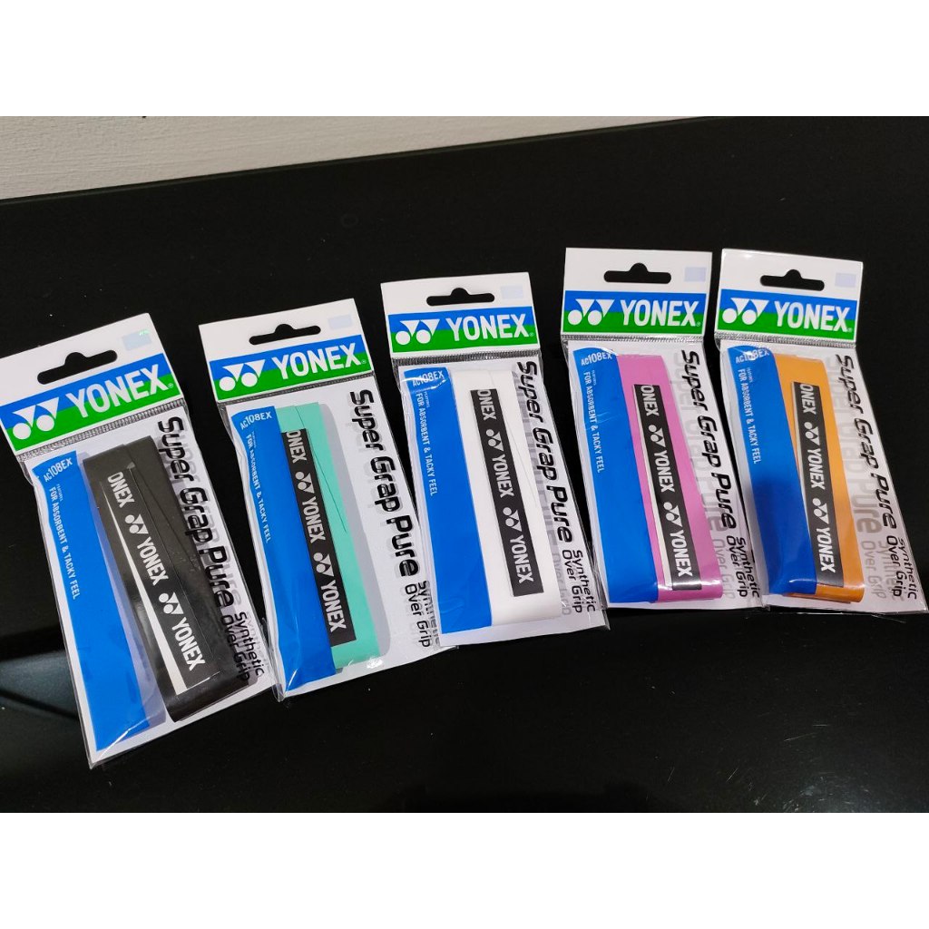 Grip Y*nex AC108EX AC108 Super Grap Pure Badminton Grip Sticky Lin Dan ...