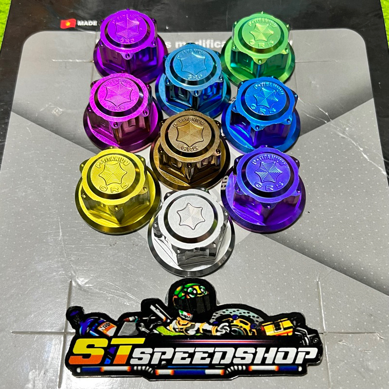 Titanium Beat น๊อตเพลาหลัง Bolt Vario Pcx Aerox Nmax Xmax,mio m3 ...