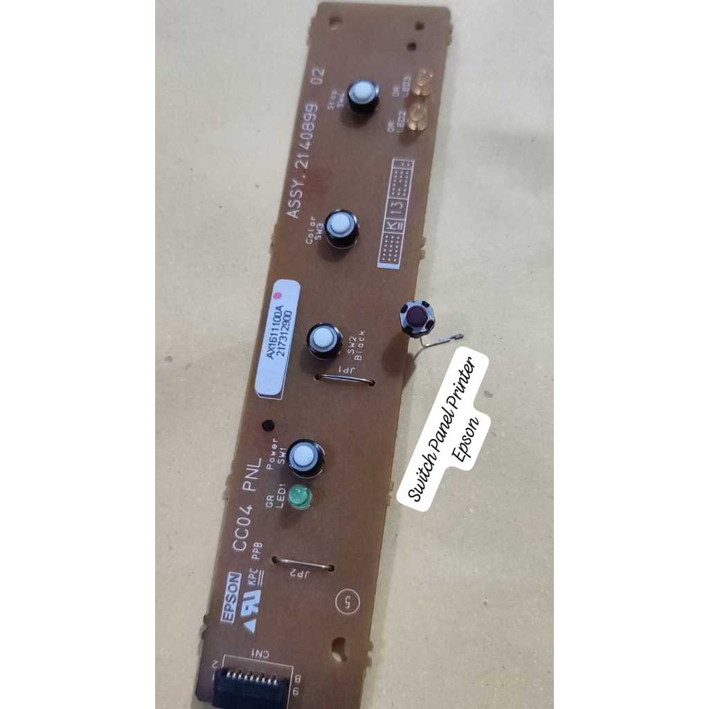 Tombol Pcb แผงปุ่ม ON OFF Switch แผงหมึก epson L210 L220 L350 L360 ...