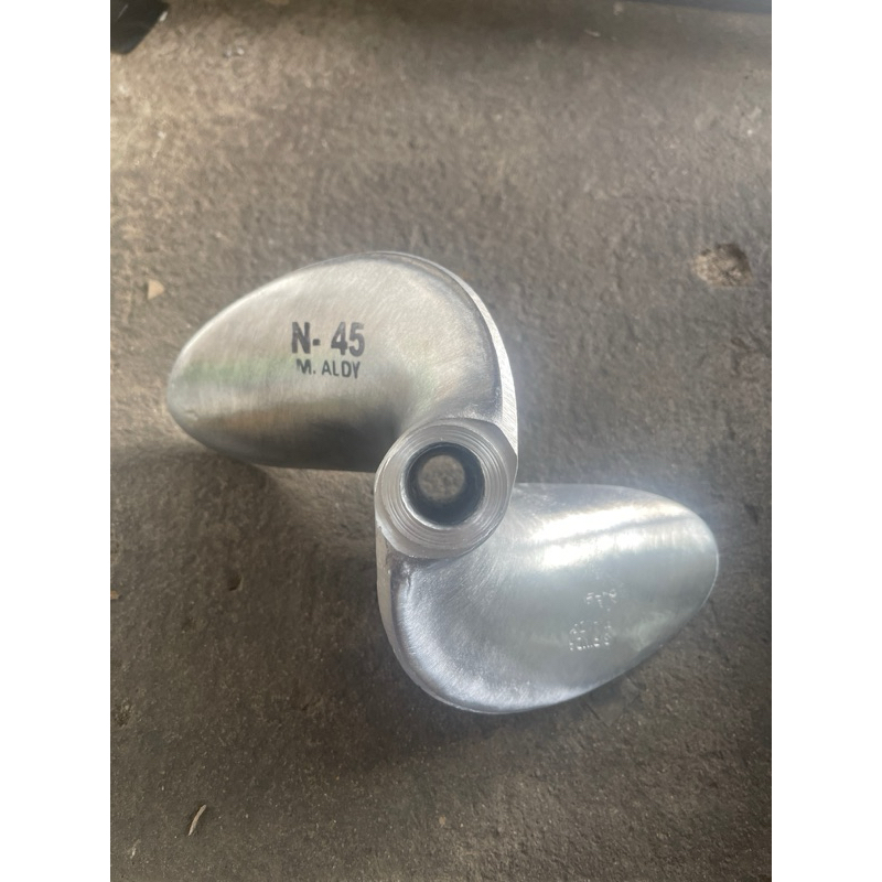 Racing BOAT FAN N45 6pk รอบ 1.2.Racing boat propeller.propeller ...