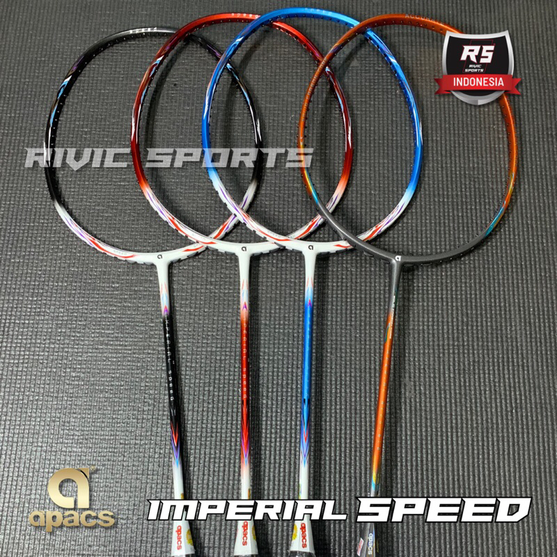 Apacs IMPERIAL SPEED Racket/ACCURATE 35LBS ไม้แบดมินตันของแท้ 100% ...