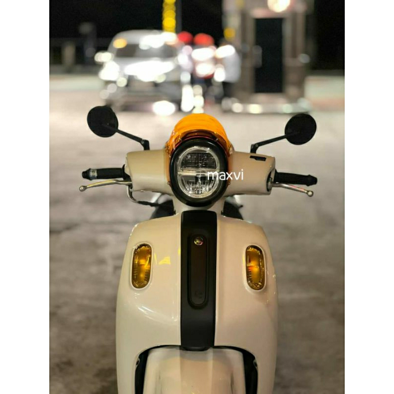 Hitam Variations of Visor accessories for Yamaha fazzio 125 Motorcycle ...