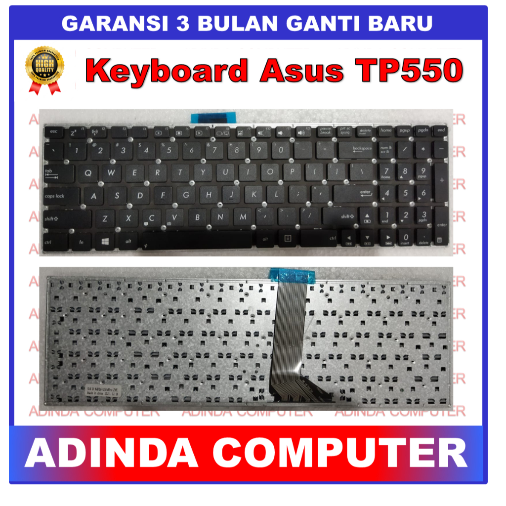Asus Transformer Book Flip TP550 TP550LN TP550LJ TP550LD คีย์บอร์ด ...