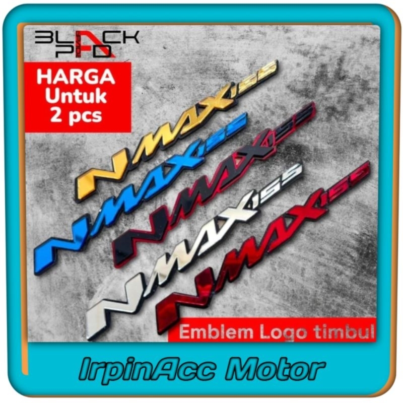 3d Nmax Logo Emblem วัสดุแก้วอะคริลิคนูน | Shopee Thailand