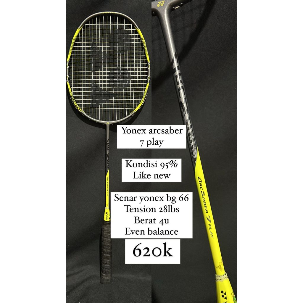 Yonex arcsaber 7 เล่น | Shopee Thailand