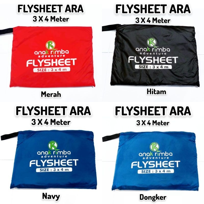 Flysheet BIVAC ฟลายชีท ป้องกันความร้อน และฝน สําหรับเด็ก 3x4 เมตร ...