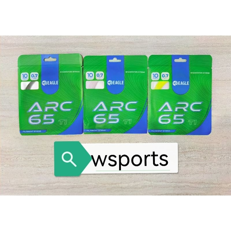 สายแบดมินตัน Eagle ARC 65TI 65 Ti ดั้งเดิม | Shopee Thailand