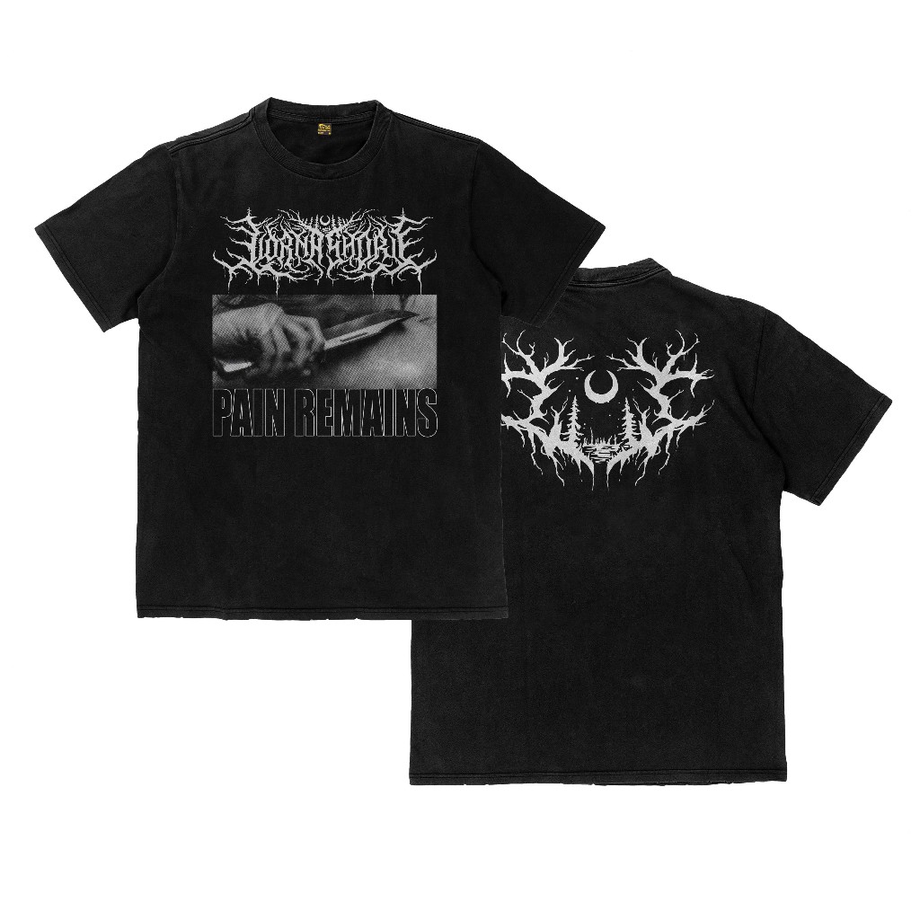 Lorna Shore Pain Remains Band Tour Deathcore เสื้อยืดโลหะหนา T เสื้อ ...