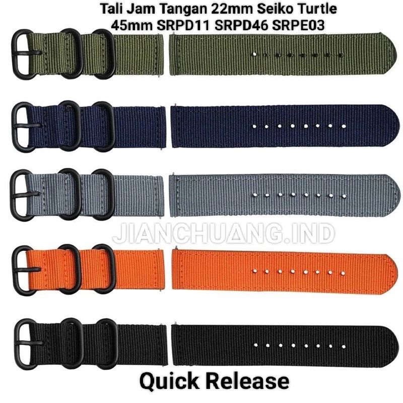 Jkv Strap Seiko Turtle 45mm SRPD11 SRPD46 SRPPE03 Canvas watch Strap ...