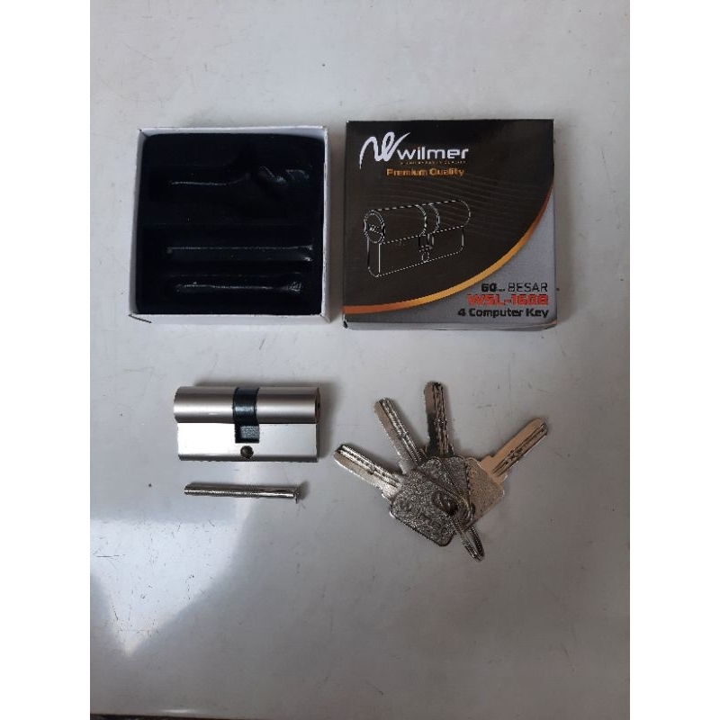 กระบอกล็อคประตู Wilmer uk bsr/Standard 60ml | Shopee Thailand