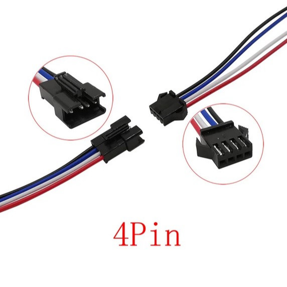 ซ็อกเก็ต JST SM 4p Pin Male female Plug dc เชื่อมต่อ 4p | Shopee Thailand