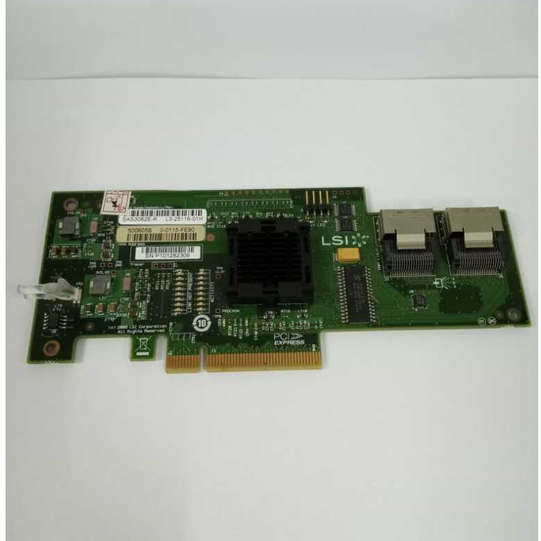 IBM ServeRAID Br10i LSI Sas3082e-r ตัวควบคุม SAS RAID Fru 44E8690 | Shopee Thailand