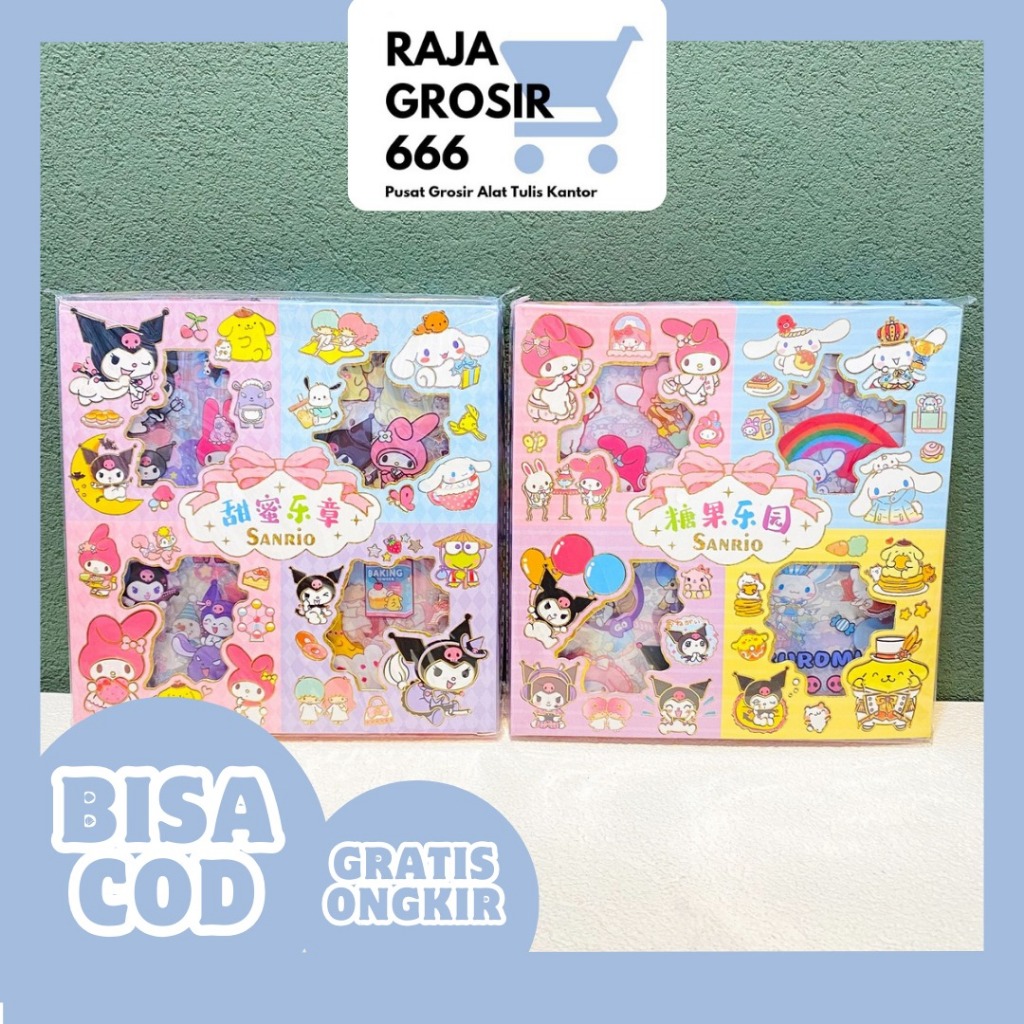SANRIO สติกเกอร์ กันน้ํา ลาย MOMO ST-1194 100 แผ่น 100 แผ่น | Shopee ...