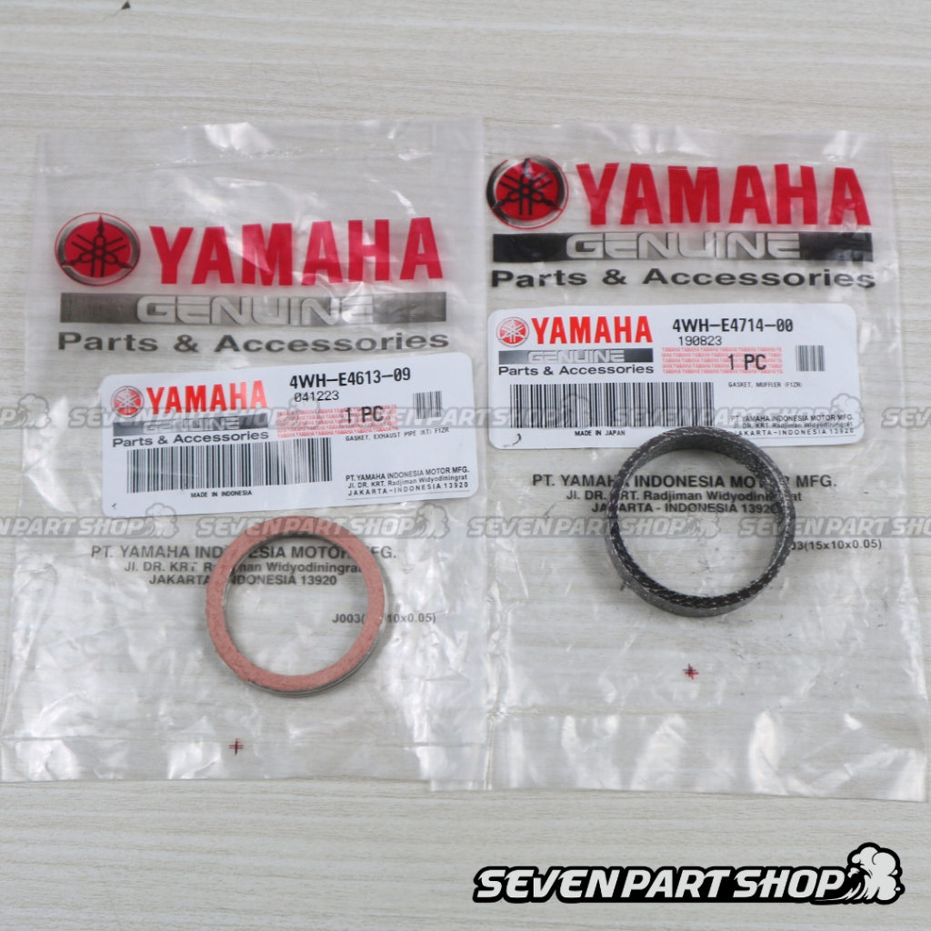 ปะเก ็ นปะเก ็ นท ่ อไอเสีย F1ZR Nlg F1Z FIZ FORCE 1 F1 SS TWO ORIGINAL ...