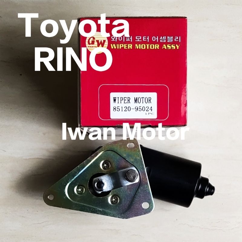 มอเตอร์ปัดน้ําฝน Dynamo Assy - มอเตอร์ไดรฟ์ปัดน้ําฝน Toyota Dyna RINO ...