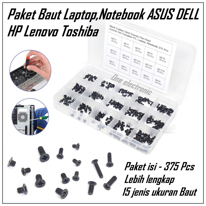 Asus Acer DELL HP LENOVO TOSHIBA Notebook Laptop Bolt Package แพ็คเกจสก ...
