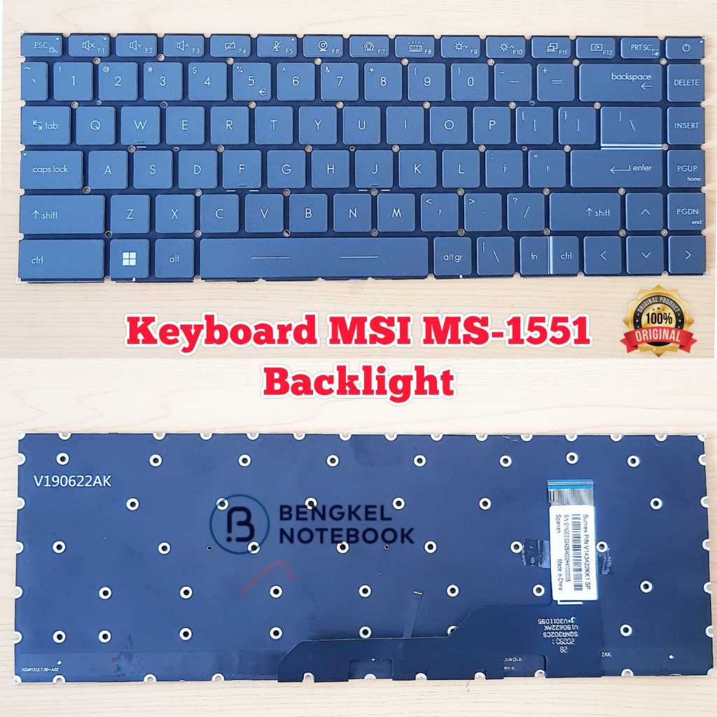 คีย์บอร์ด MSI 14 15 P14 MS-14C2 MS-14C1 14C1 14C2 MS-1541 MS-16V1 MS-16V2 MS-16V3 14D3 14D2 14D1 ...