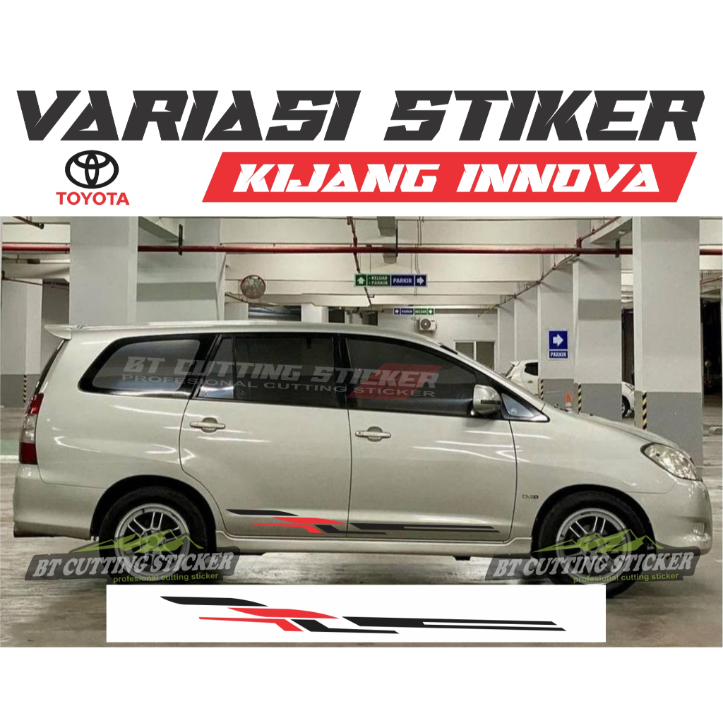 In3 สติ๊กเกอร์ติดรถ innova สติ๊กเกอร์ดีเซล toyota innova สติ๊กเกอร์ตัด ...