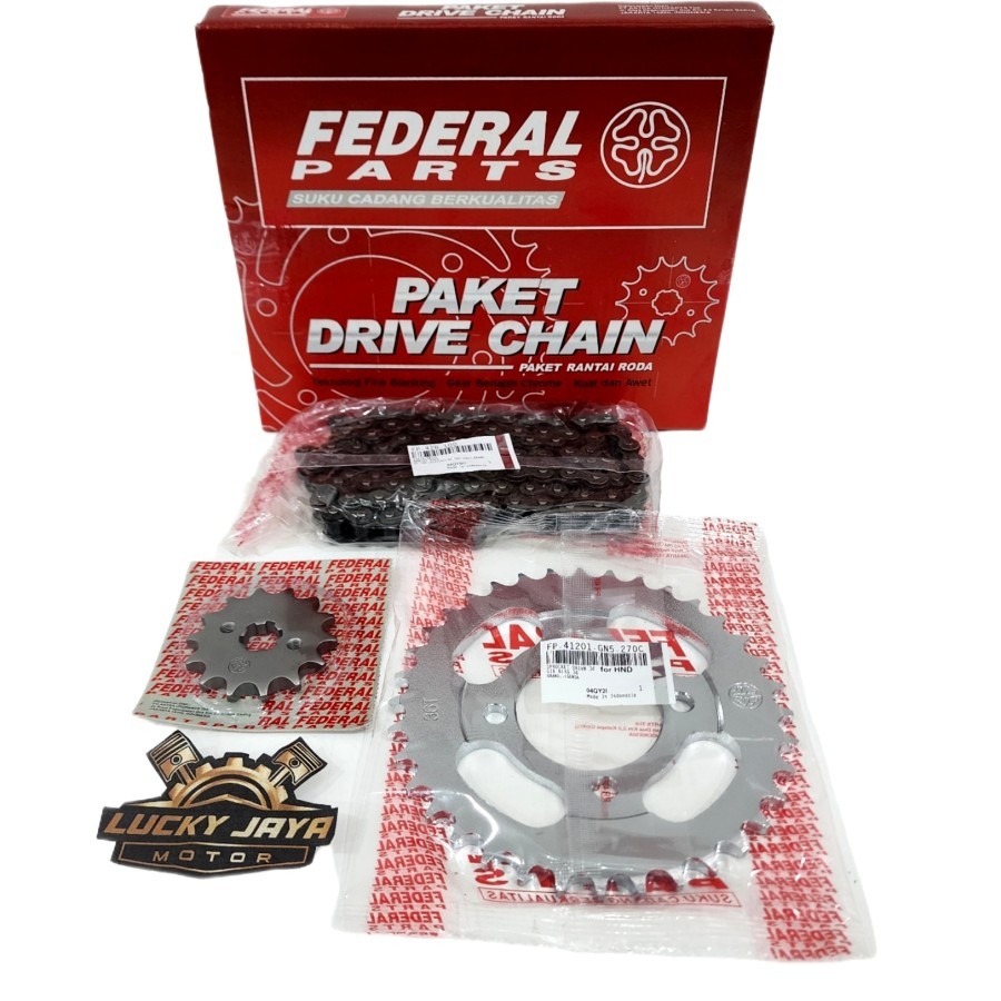 Gearset Gearset chainkit โซ่เกียร์ ชุดเกียร์โซ่ astrea grand FEDERAL ...