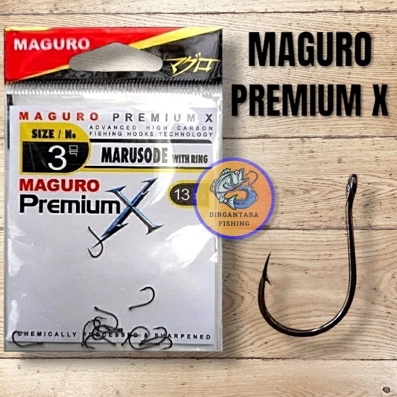 Maguro Premium X 1054 Marusode Fishing Hook พร้อมแหวน/ขอบ Made in Japan | Shopee Thailand